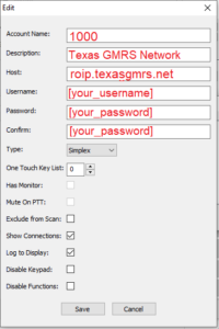 iaxRpt – Texas GMRS Network